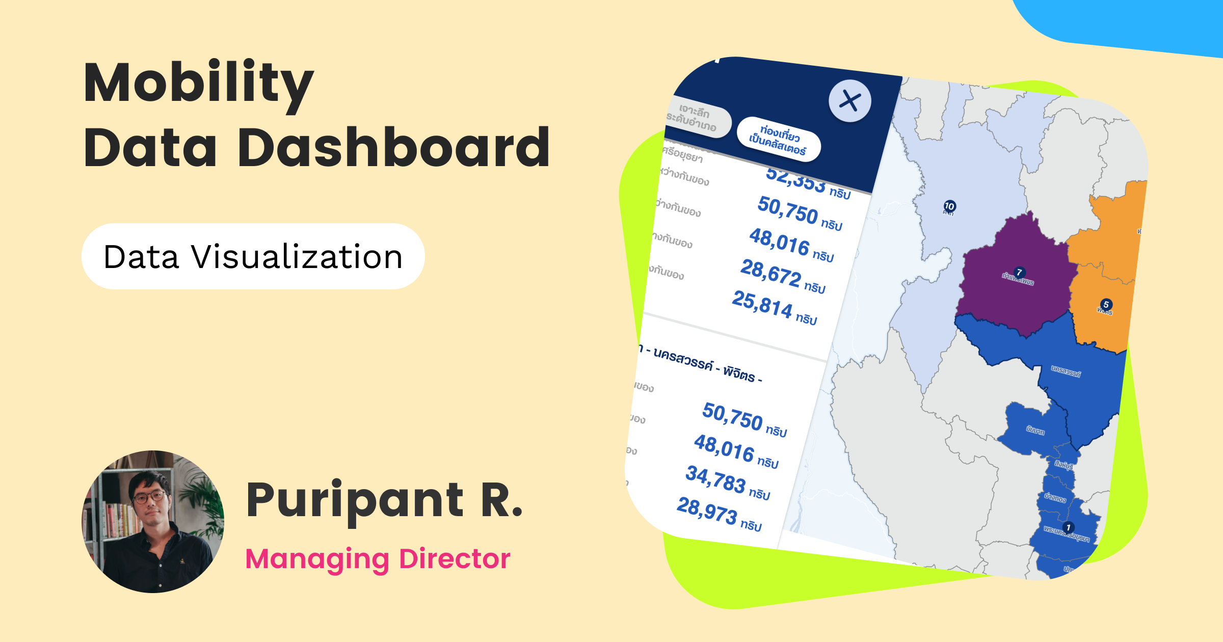 Mobility Data Dashboard - Boonmee Lab